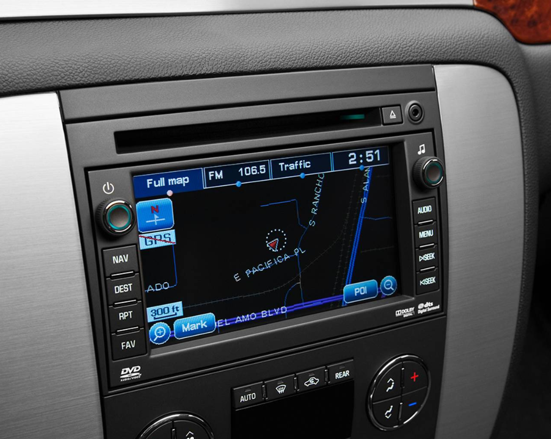 2010-2014 GMC Yukon Factory GPS Navigation Radio – CarPlayNav