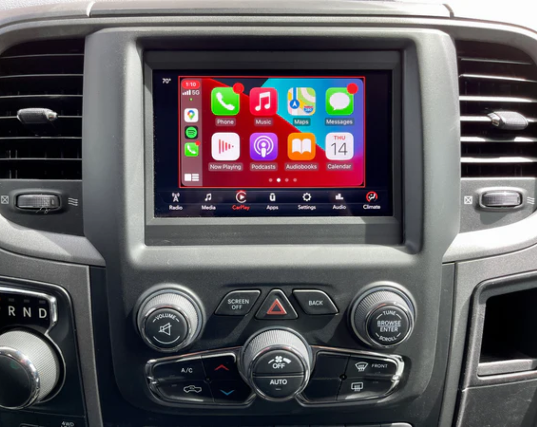 2013-2018 Ram Heavy Duty UConnect 4 UAG 7-inch Display with Apple CarP ...