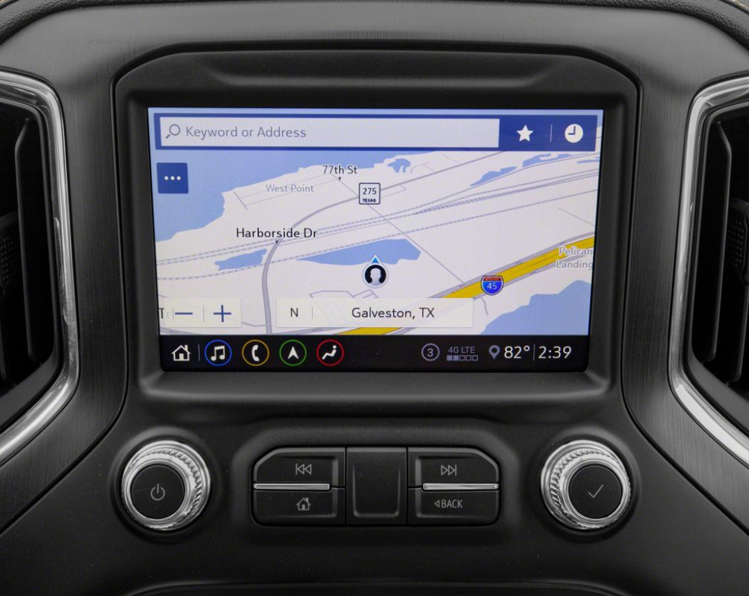 2019-2020 Chevrolet Silverado And GMC Sierra IOU GPS Navigation With W ...