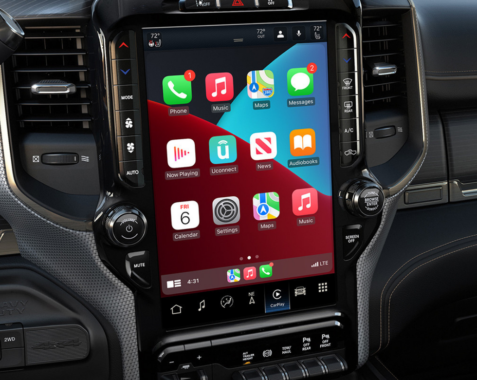 2019-2023 Ram Truck UBQ UConnect 5C NAV with 12-Inch Touchscreen Radio ...