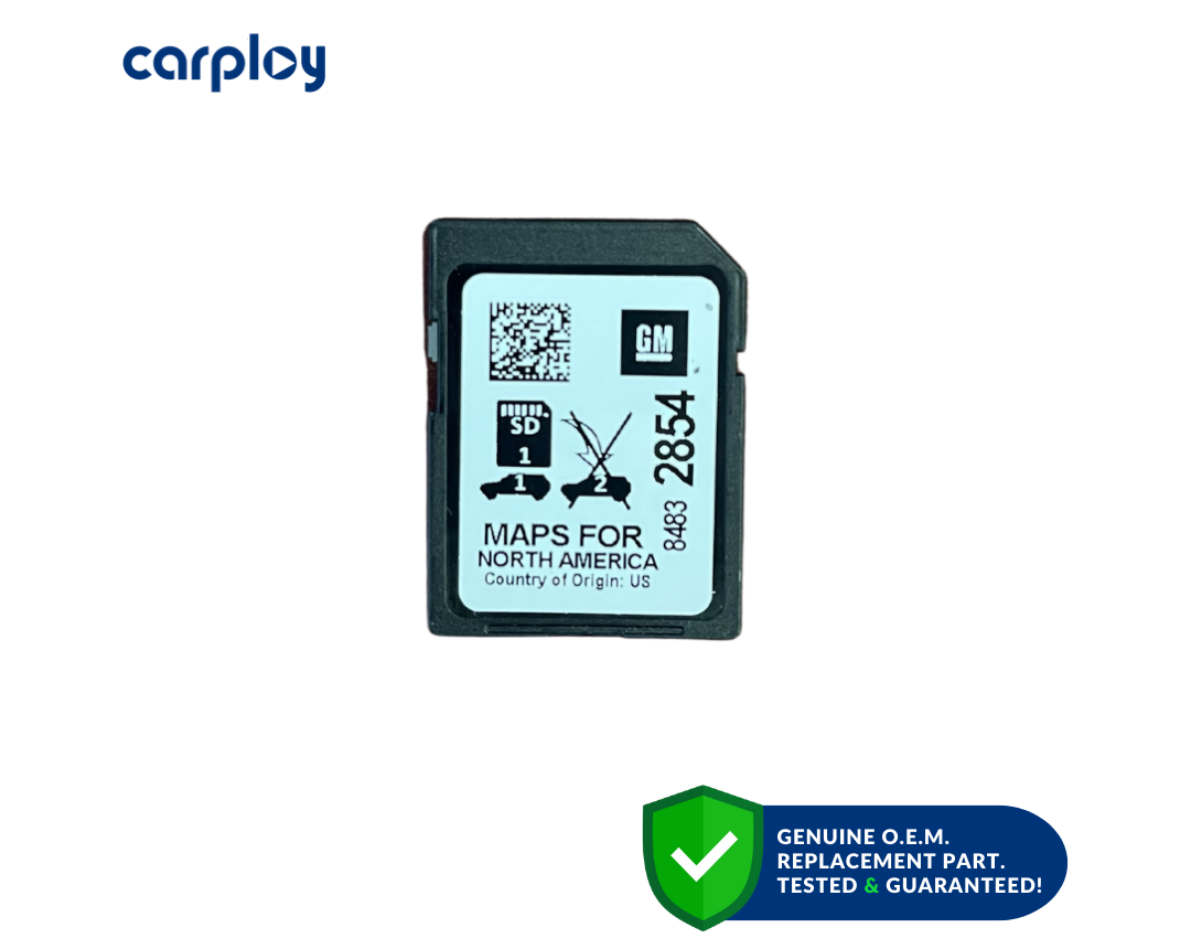 Replacement Service - GM Navigation SD Card for North America – CarPlayNav
