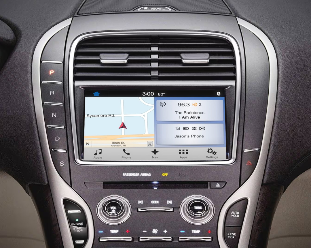 2016-2018 Lincoln MKX GPS Navigation Upgrade for Sync 3